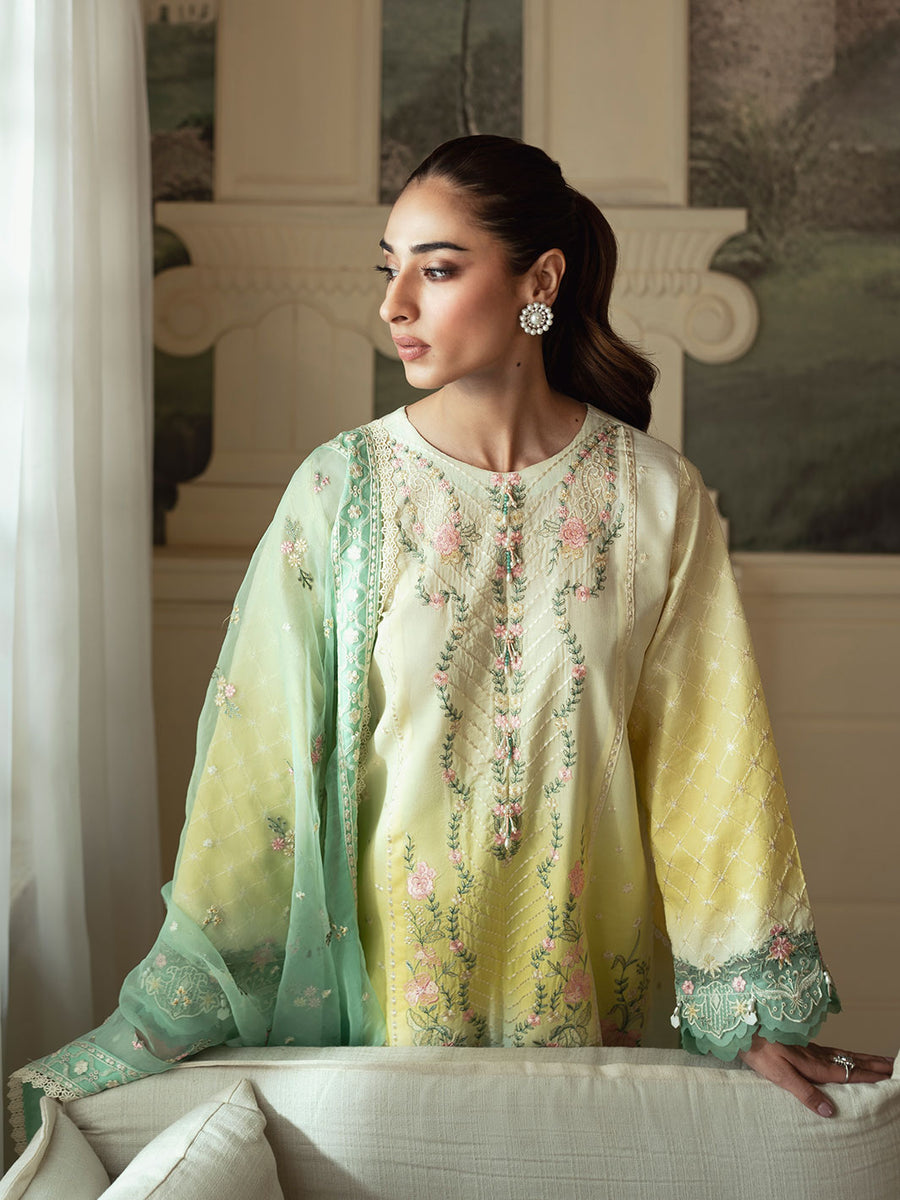 NOOR | 3PC Unstitched– Faiza Faisal